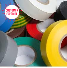 Insulation Tape Electrical PVC Roll 20m x 19mm High Quality Strong Adh